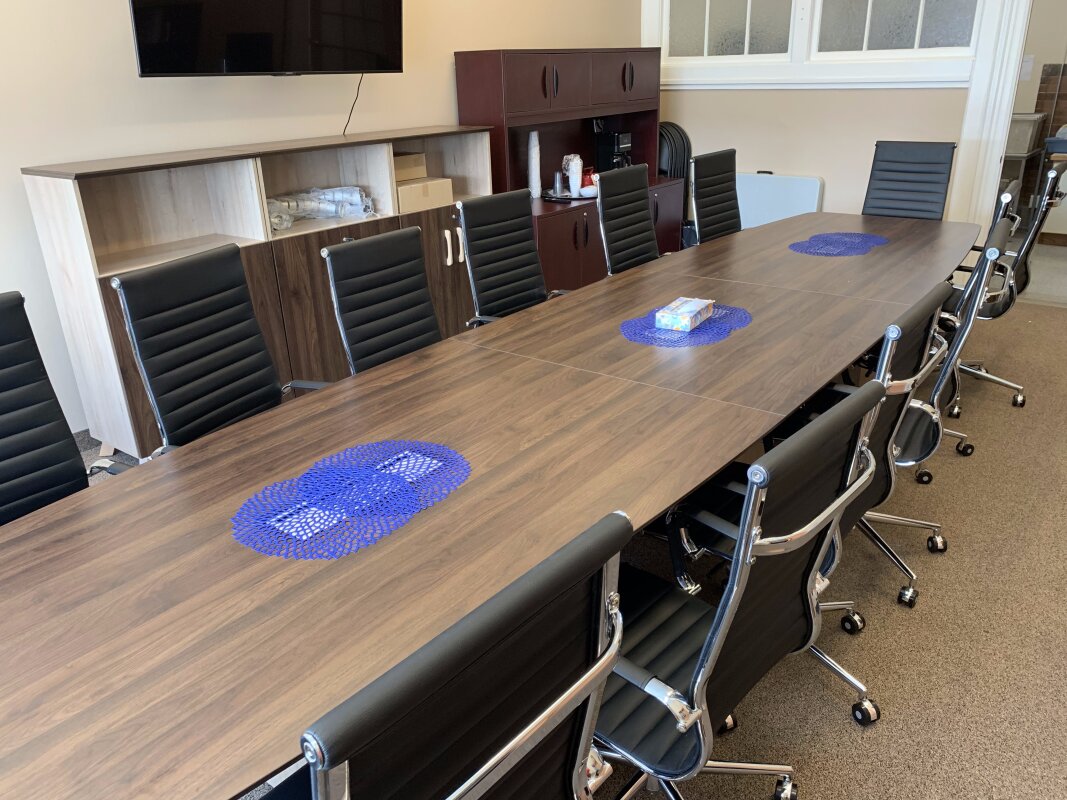 Boat-shaped Meeting Table - Officestock - Modern Office Furniture ...