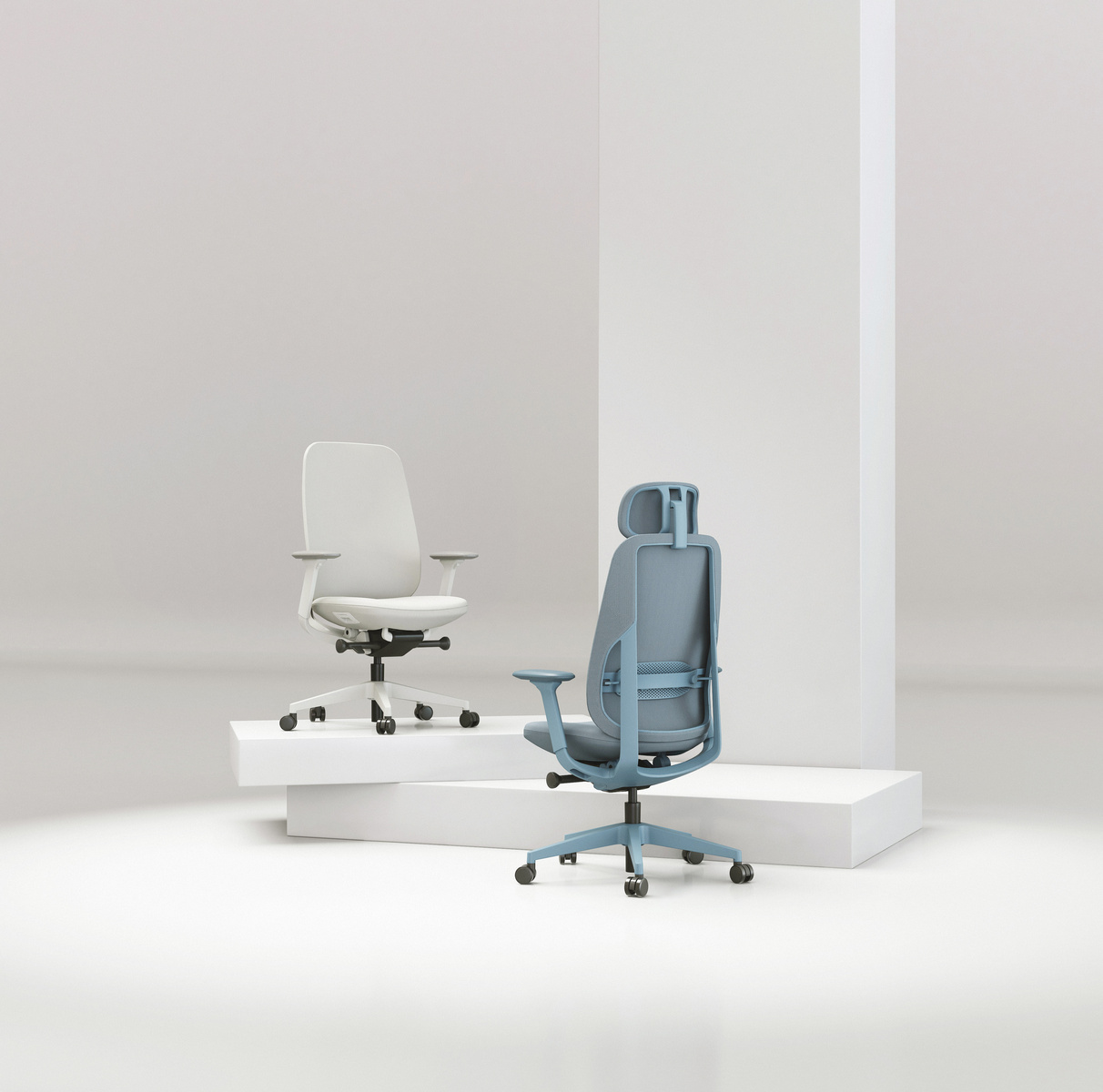 Blue Executive Task Chair - Officestock